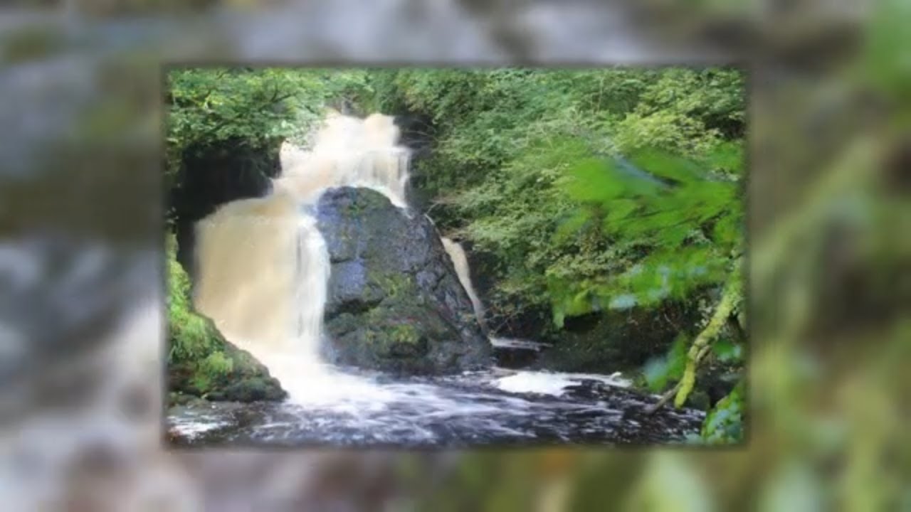 Spectacle E'e Falls, Sandford, Scotland | Waterfall - YouTube