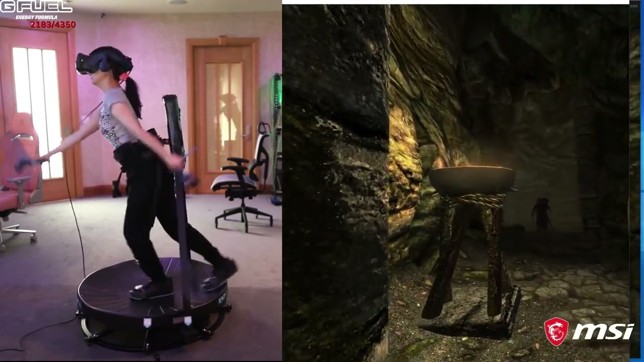 VR TREADMILL GONE WRONG - YouTube