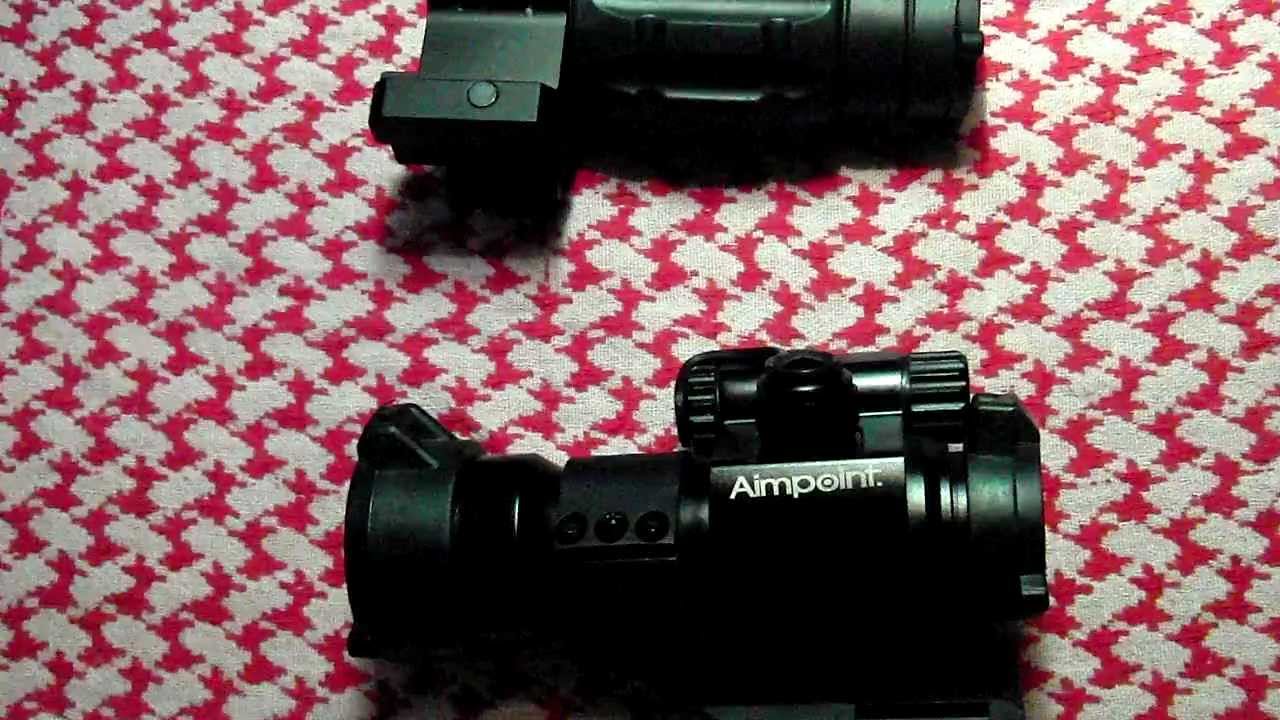 ACM Aimpoint CompM2 with Magnifier Review (Airsoft) - YouTube
