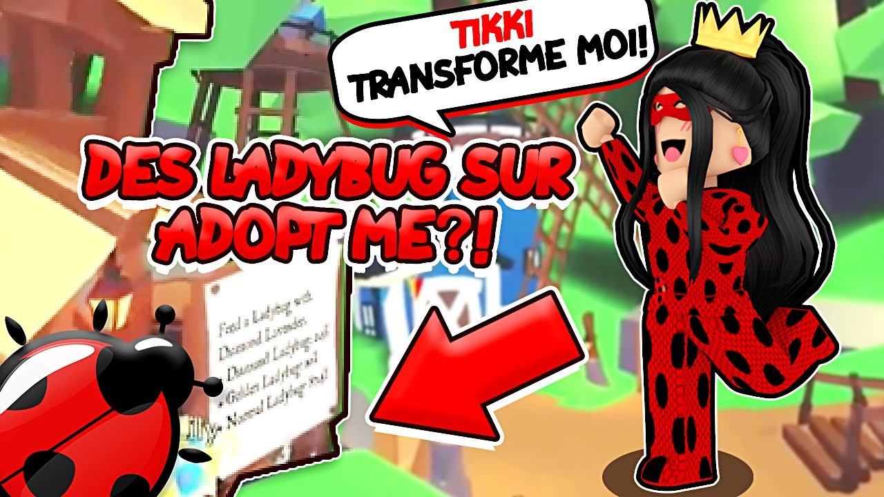 Nouveau Pets *DES LADYBUGS LEGENDAIRES* 🐞 sur Adopt me! On Découvre Les ...