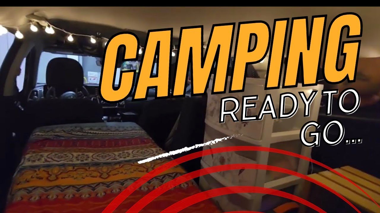 SUV camping/ no build/ solo female / getting ready to go - YouTube