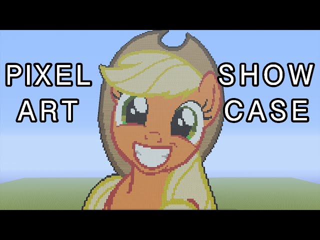 Pixel Art Minecraft Grid My Little Pony