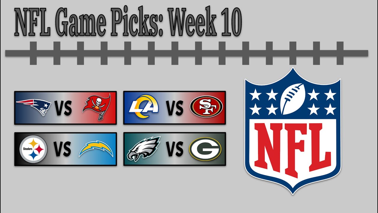 NFL Week 10 Predictions!!! - YouTube