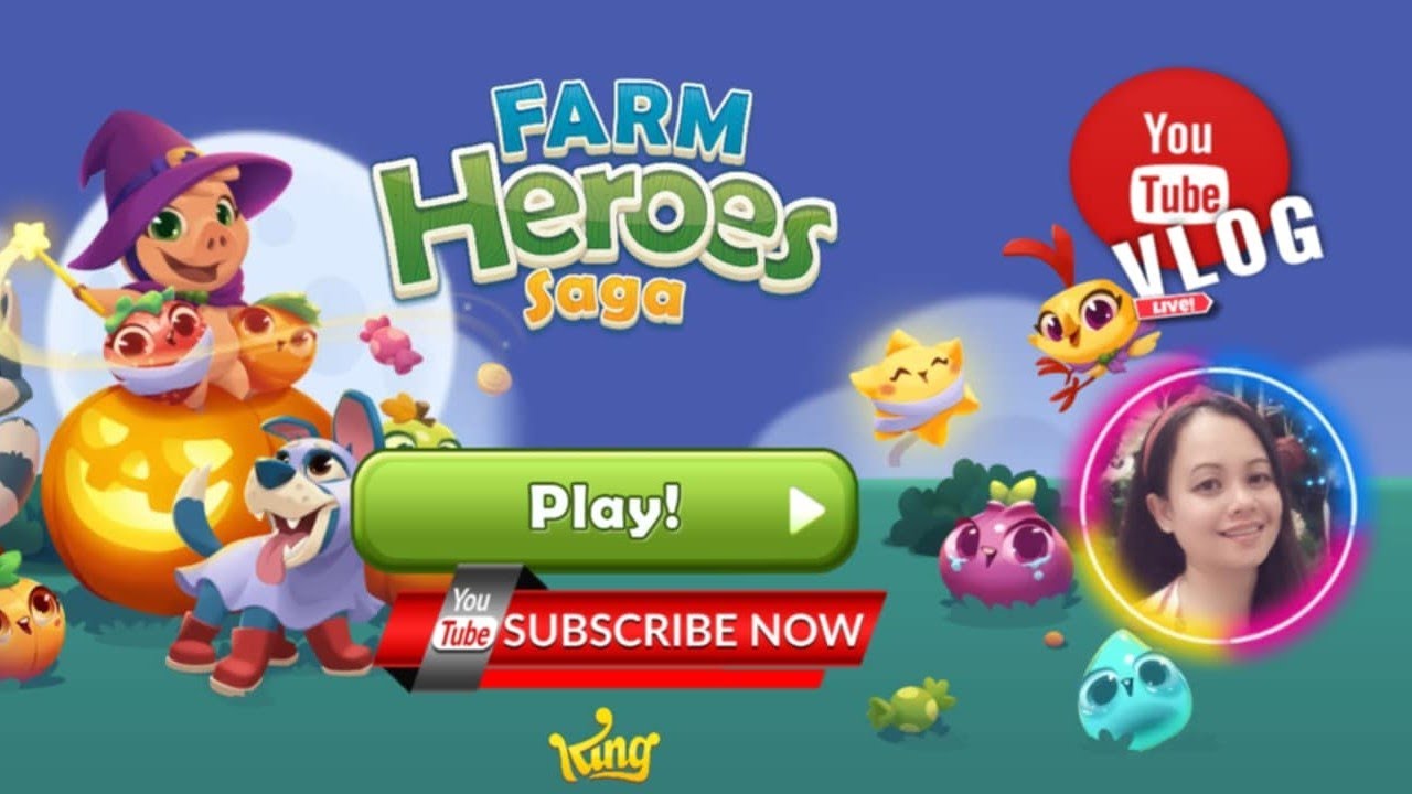 ADORABLE CROPSIES CONTINUED PLAYING FARM HEROES SAGA#5 /JHENNY SACULLES ...