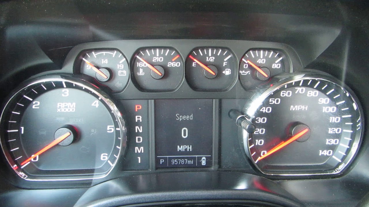 2015 Chevrolet 2500 Instrument Cluster Dallas Fort Worth, TX #36320 ...