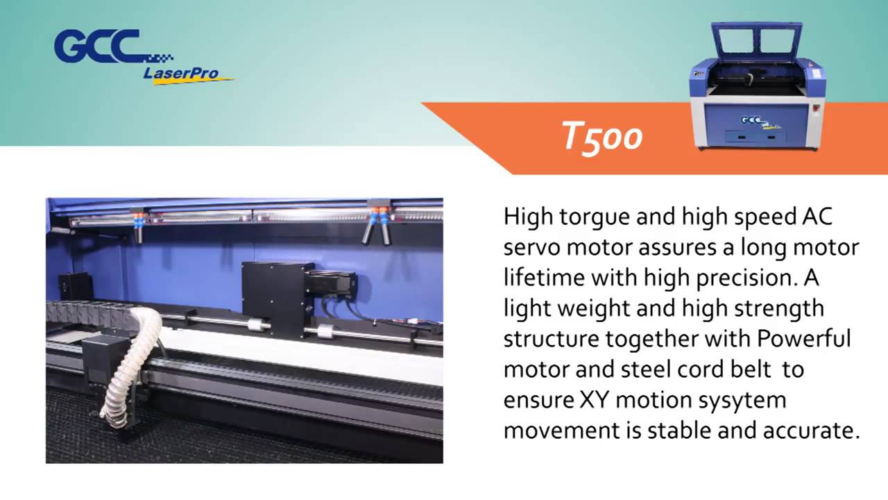 GCC LaserPro---T500 Introduction Video - YouTube