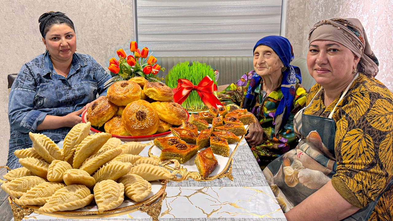 Grandma and Daughters Made 3 Traditional Desserts for Holiday ...