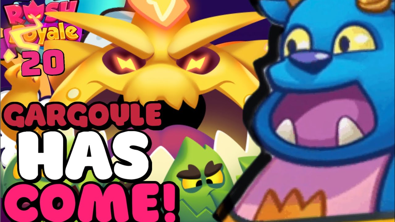 ITS FINALLY TIME! GARGOYLE TIME!! IN RUSH ROYALE - YouTube