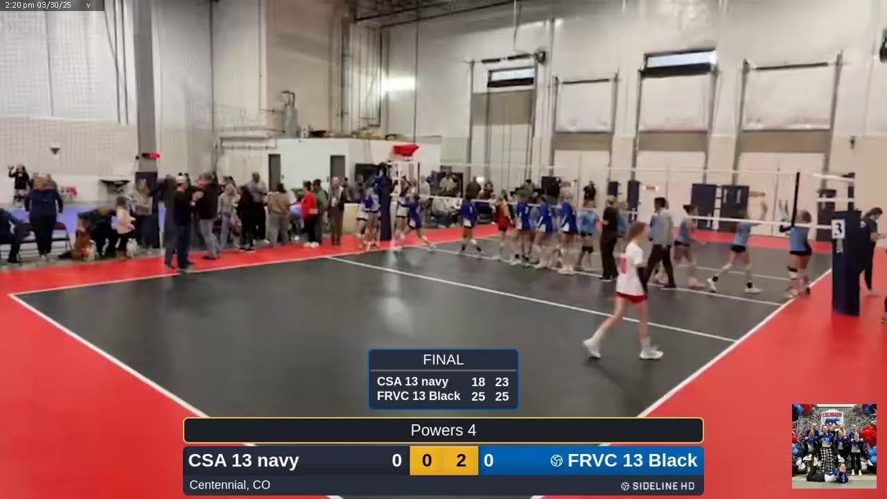 FRVC 13 Black vs. CSA 13 navy (2025.03.30) - YouTube