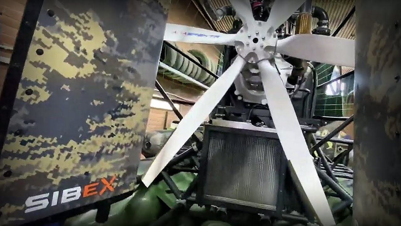 Аэролодка SIBEX Читер после 2500 км - YouTube