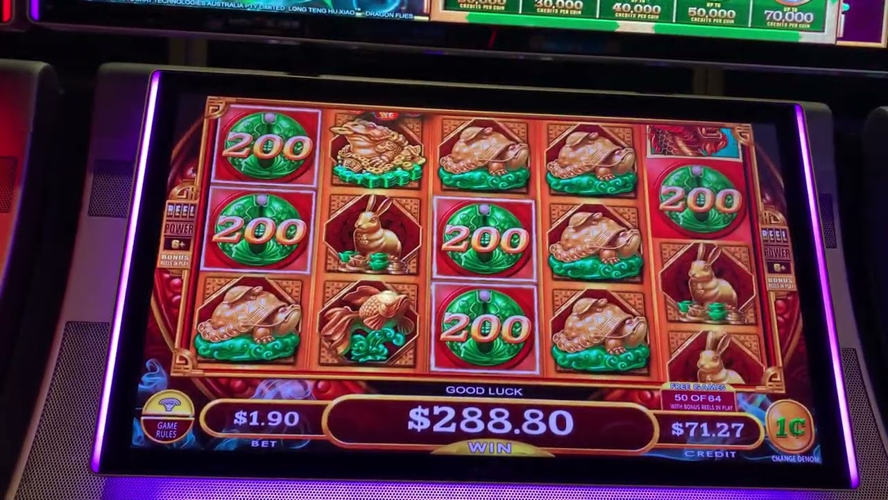 Mighty Cash slot machine 64 free spin - YouTube