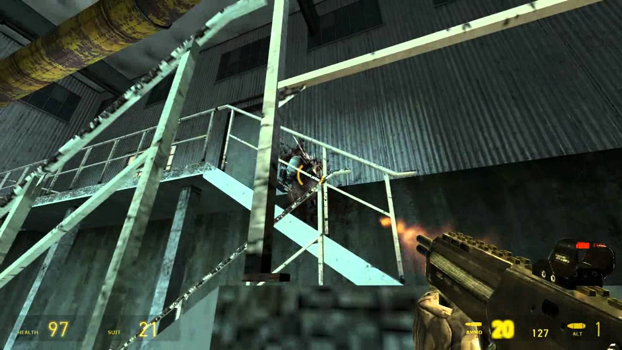 half life 2 part 6 water hazard 3 - YouTube