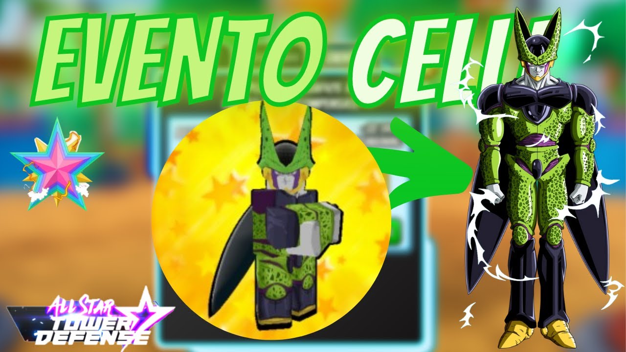 JOGANDO EVENTO CELL! ||All Star Tower Defense|| ROBLOX! - YouTube