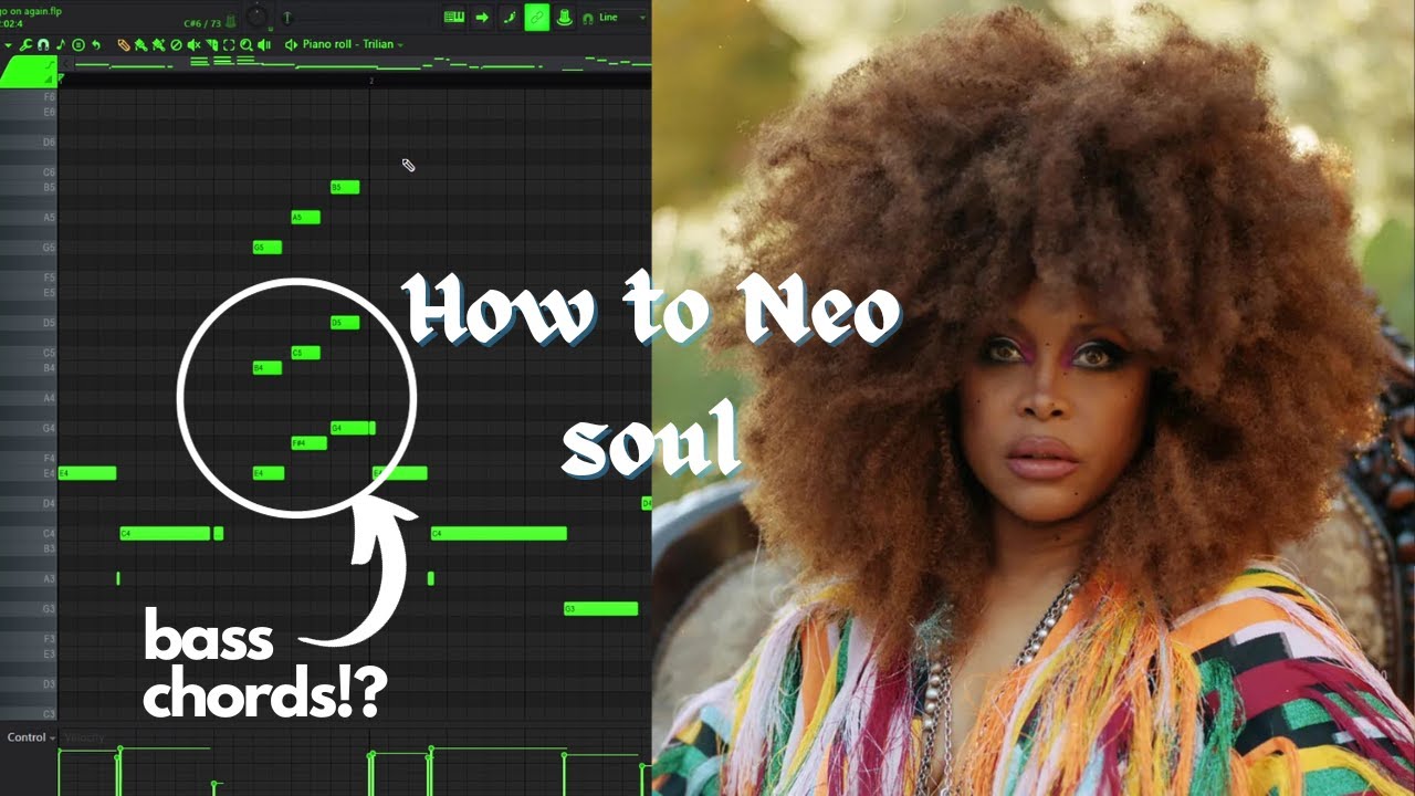 How to make Neo Soul beats using bass chord |Cleo Sol/Erykah Badu [FL ...