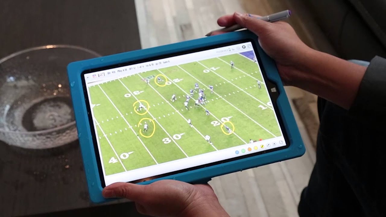 First Look: Microsoft NFL Surface 3 Tablet - YouTube