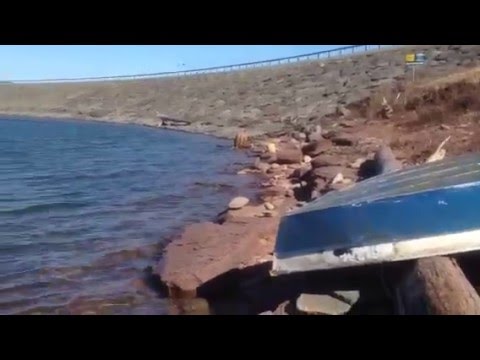 Reservoir Neversink Secured DEP. Upstate, New York April 10, 2016 - YouTube