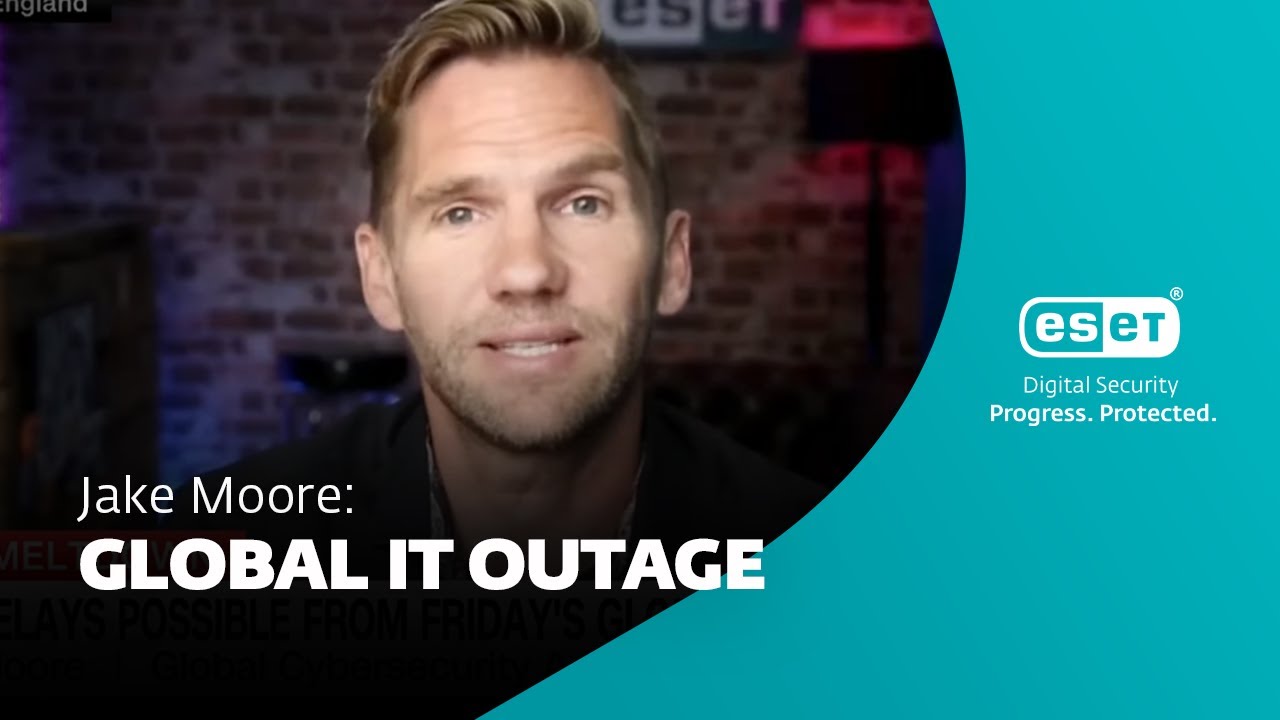 July 19th Global IT Outage: Comments by ESET's Jake Moore for CNN - YouTube