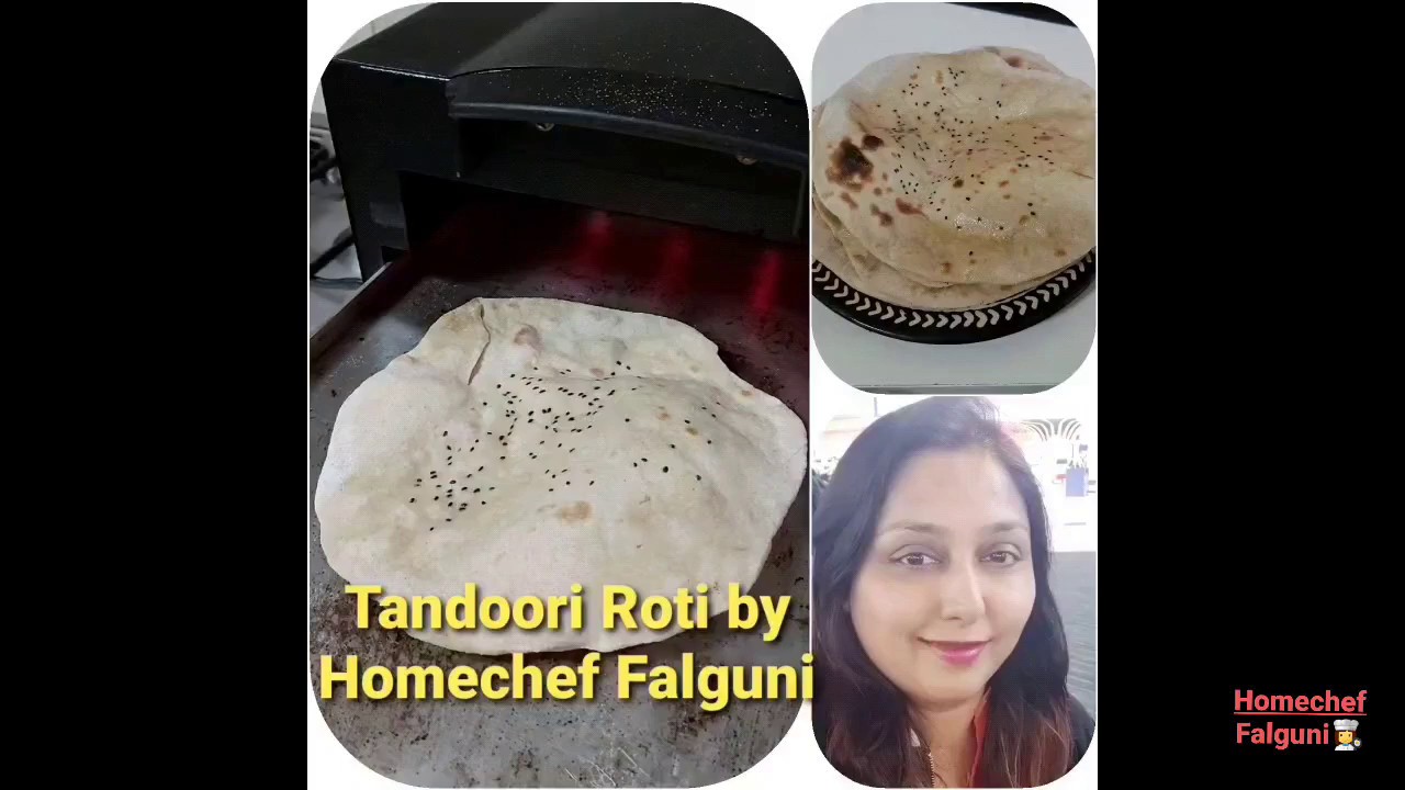 Tandoori Roti │ How to make tandoori roti in home tandoor - YouTube