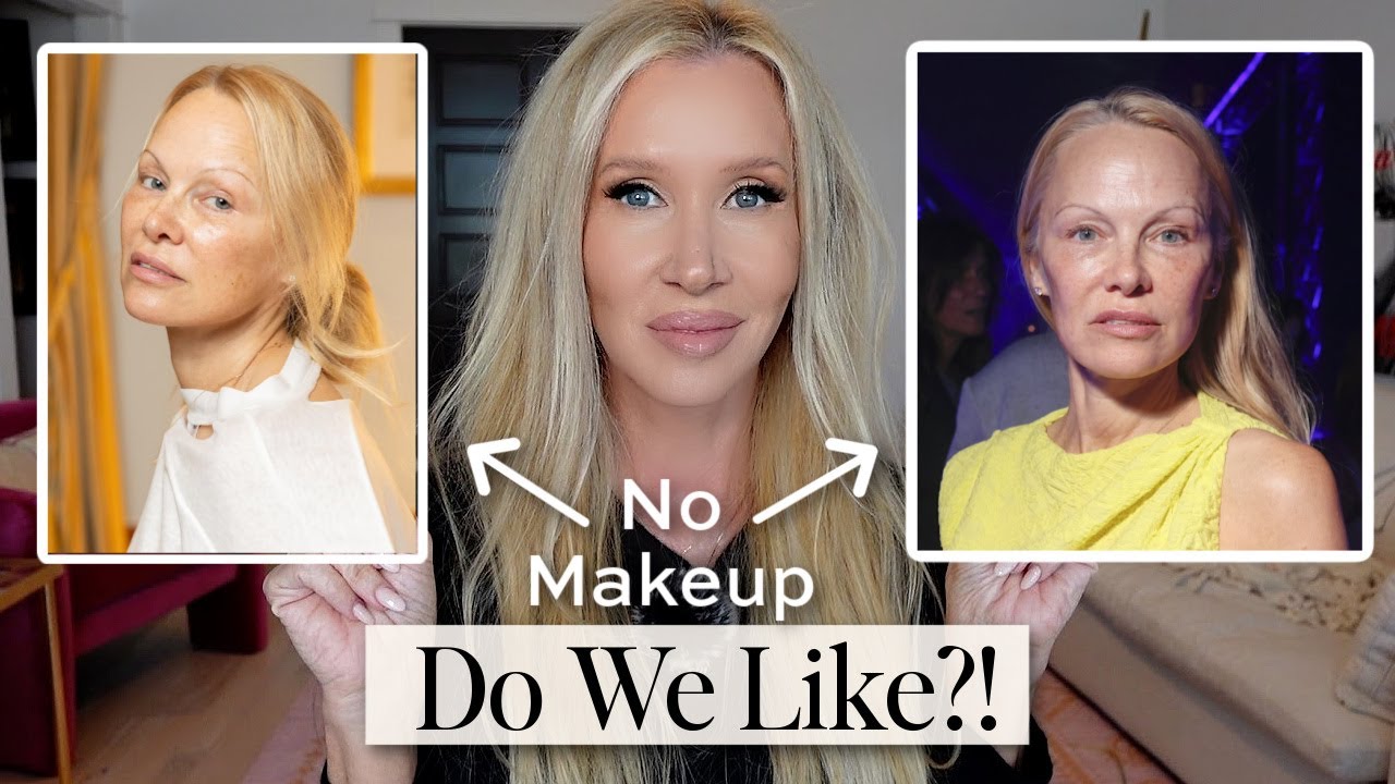 Pam Anderson No Makeup: True to Herself or Publicity Stunt? - YouTube