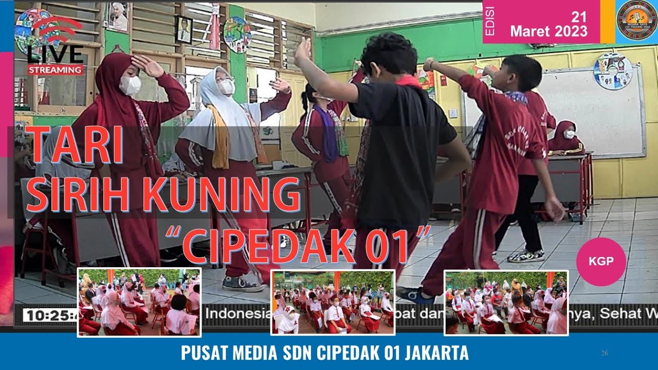 Tari Sirih Kuning, Betawi Jakarta - YouTube