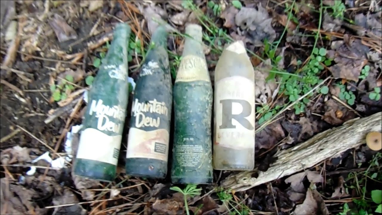 Antique Bottle Hunting a Ghost Town in Eastern N.C. - YouTube