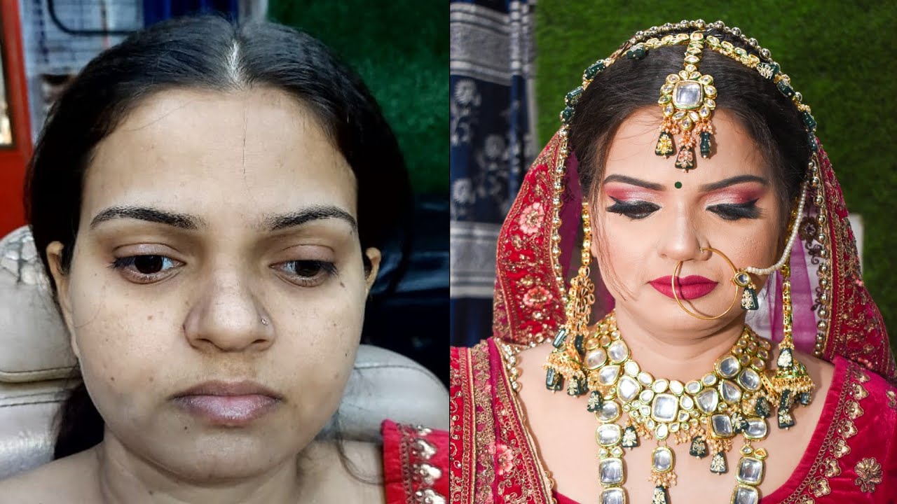 Traditional Indian Bridal Makeup Tutorial | Step-by-Step Guide | # ...