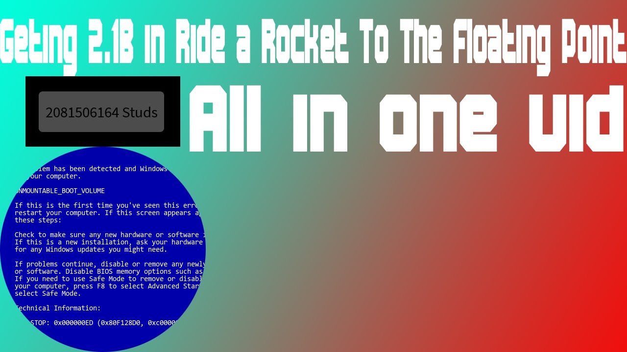 Getting 2.1B in Ride a Rocket To The Floating Point - YouTube