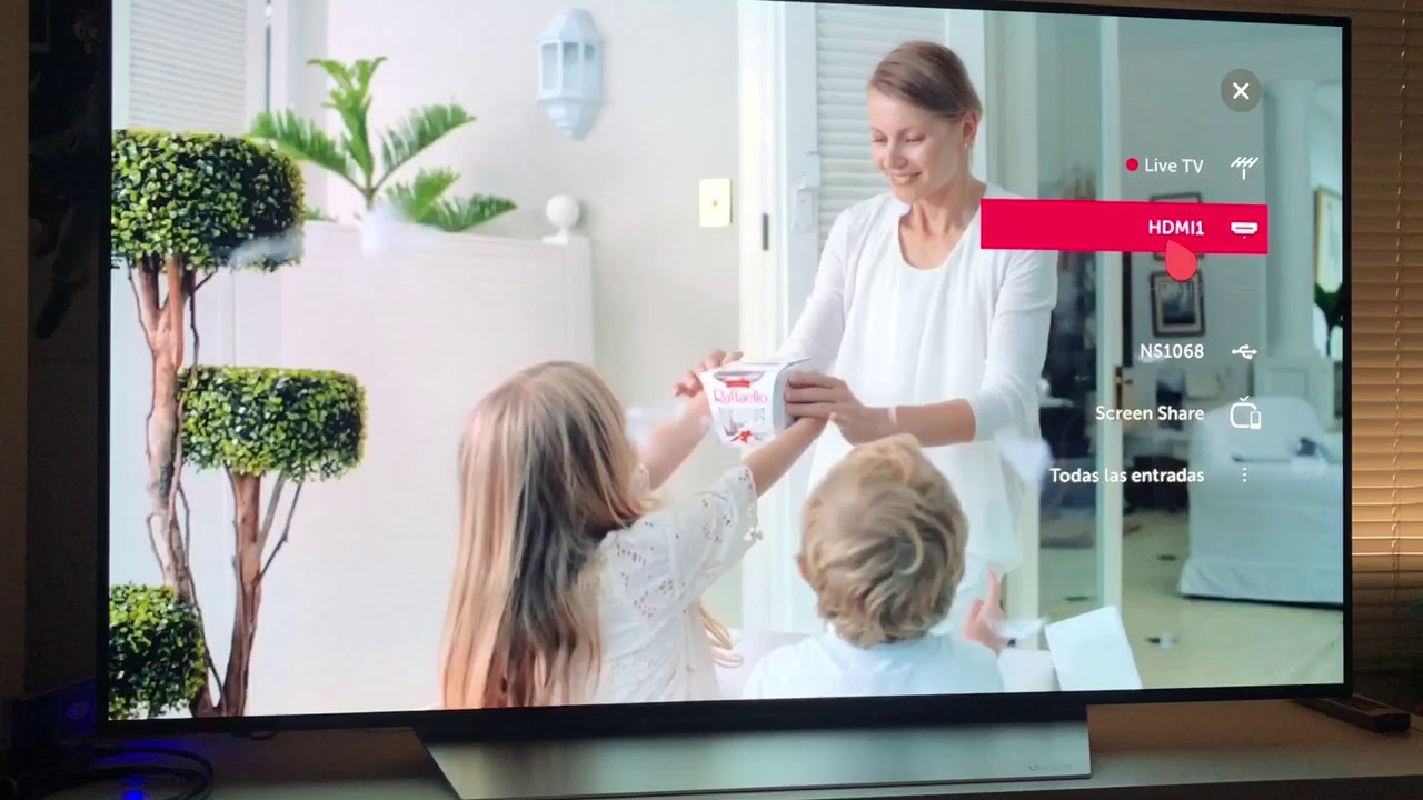 Error LG Oled C7V error HDR - YouTube