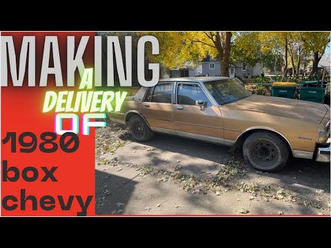 had to drop off an {1980 box chevy} to the new owner 🥶‼️ / and some ...