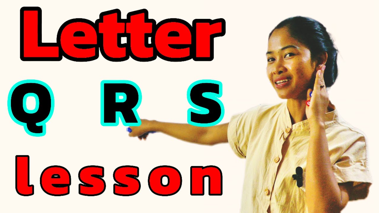 Letter Q- R -S lesson | let`s learn english alphabet #englishlanguage # ...