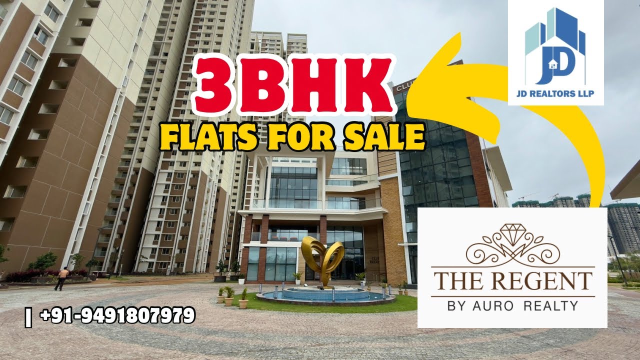 The Regent by Auro Realty at Kondapur | 3bhk Flats / Apartments For ...