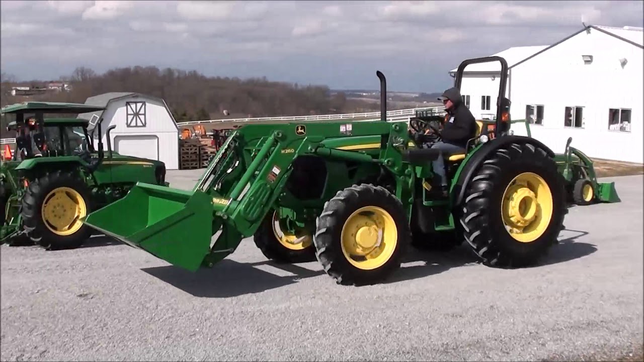 Sharp Low Hour Pre-Emission JD 5075M Tractor Walkaround! - YouTube