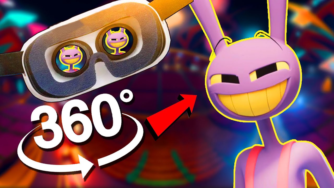 Find Hidden Jax From The Amazing Digital Circus In 360° Vr Youtube