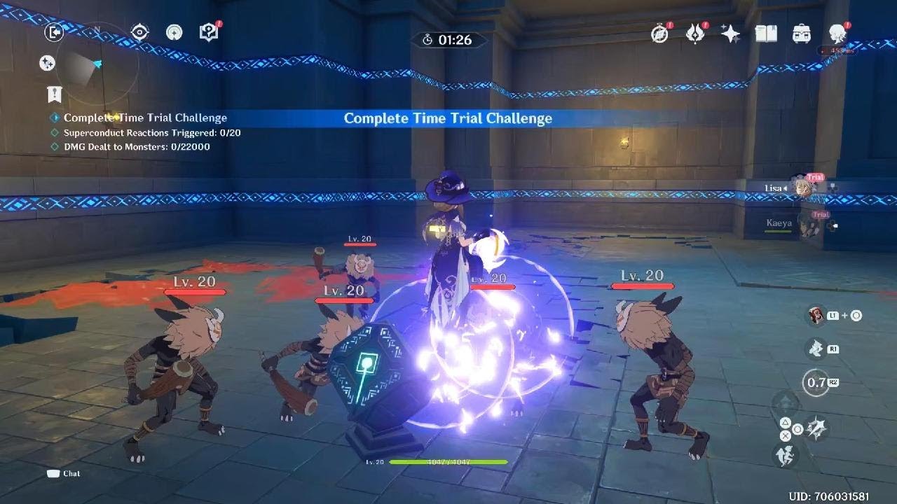 Genshin Impact - Elemental Trial: Superconduct - YouTube