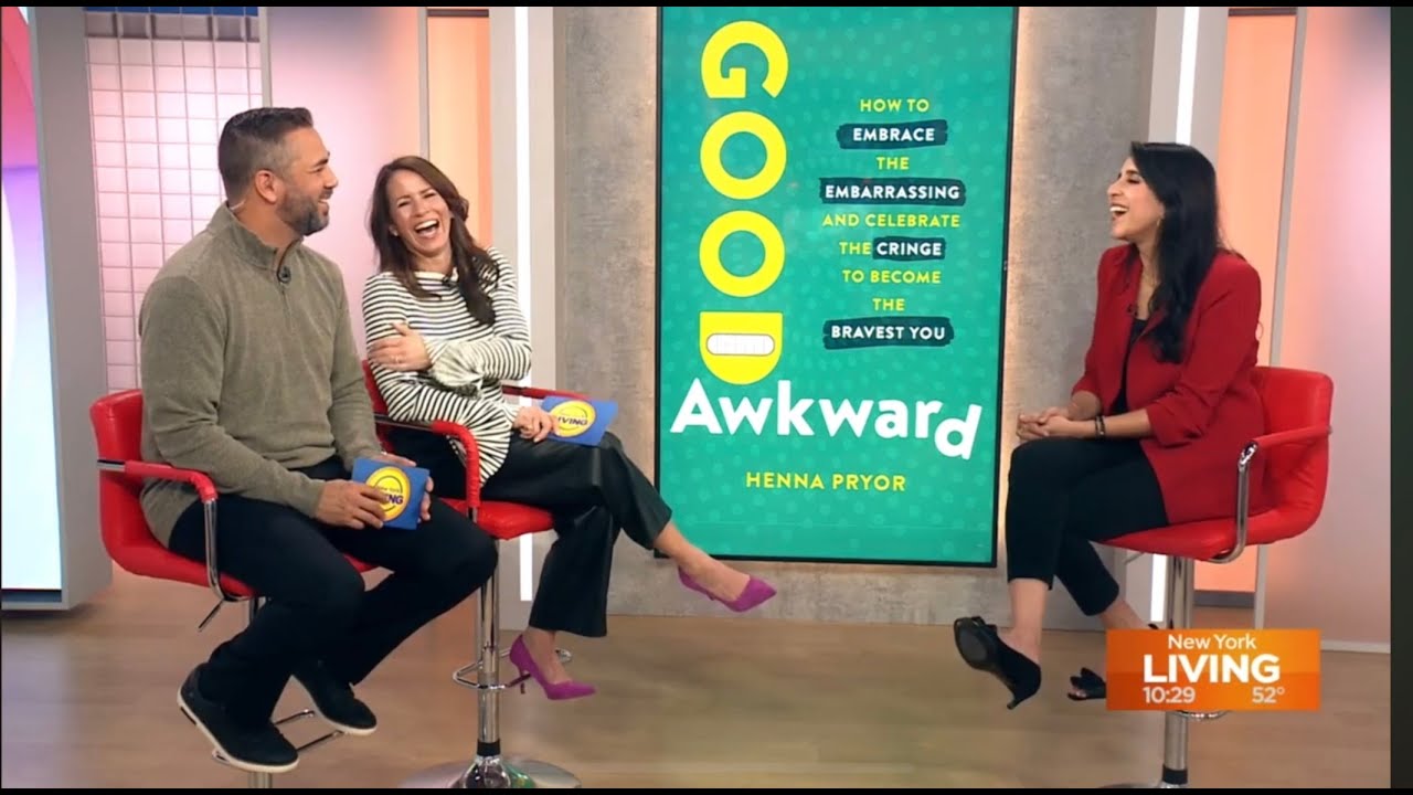 Henna Pryor PIX 11 New York - Learning to Embrace the Good Awkward - YouTube