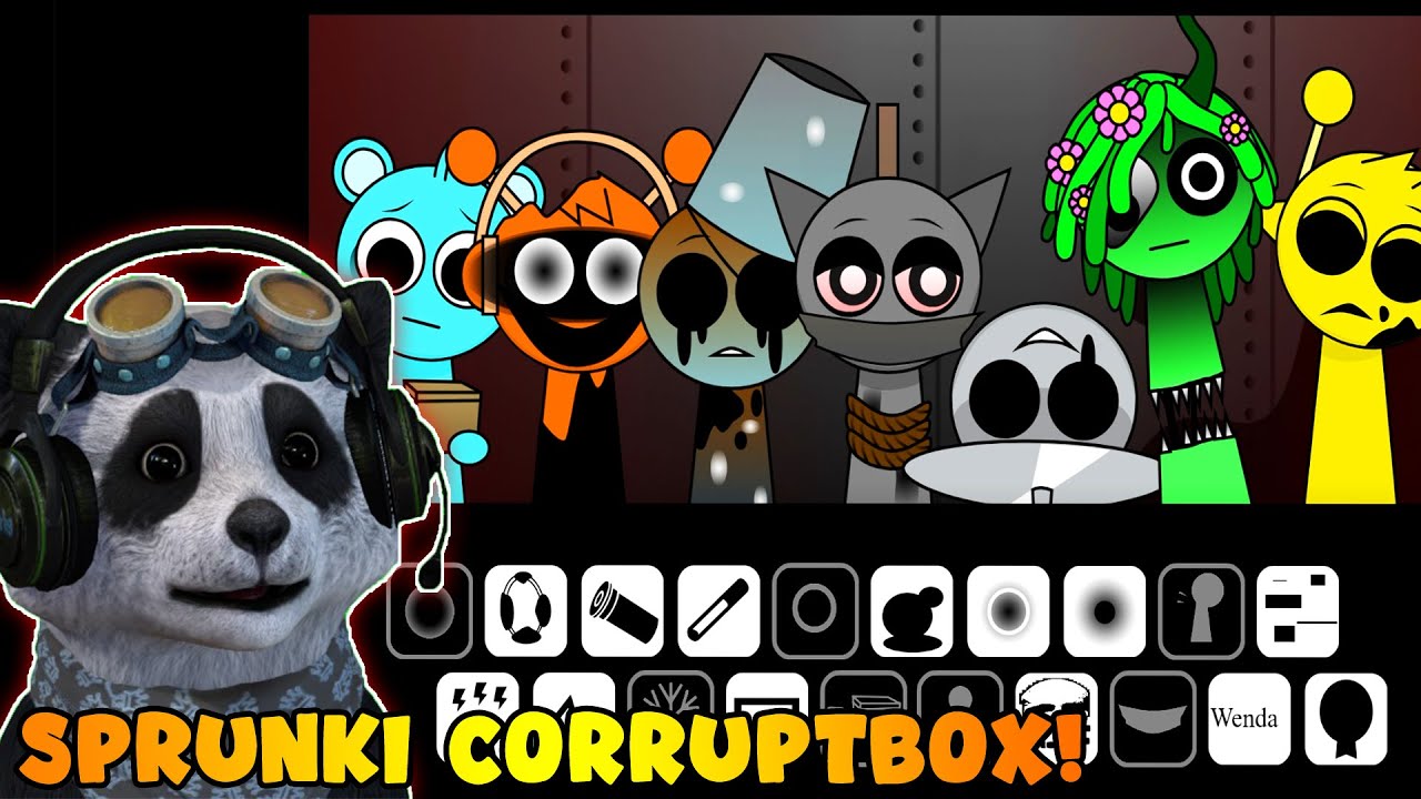 SPRUNKI CORRUPTBOX CREEPY BANGET! - YouTube