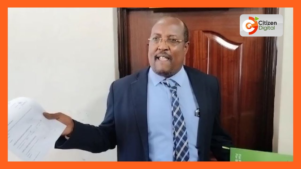 Drama as Central Rift Valley Water CEO Samuel Oruma is sent on ...