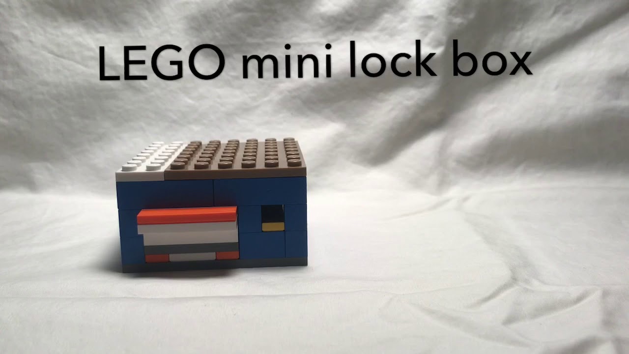 Cool Mini LEGO Lock Box! - YouTube