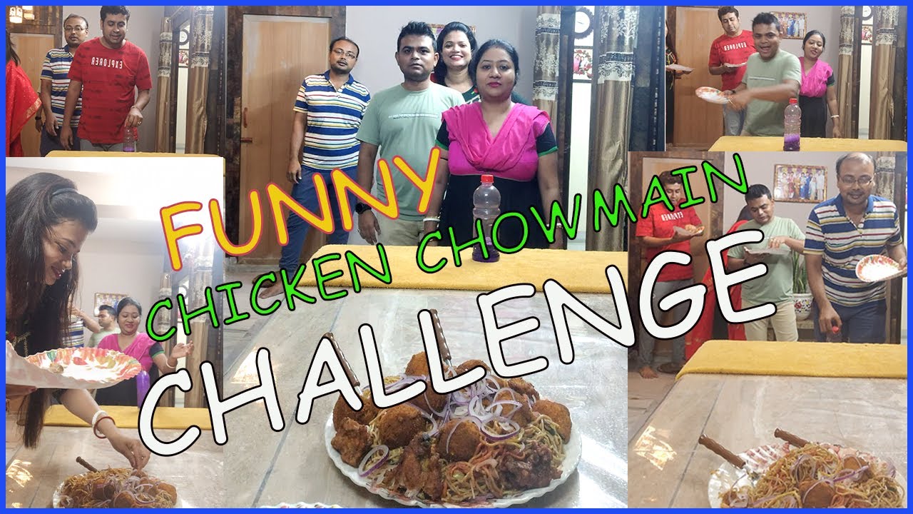 CHICKEN CHOW UNLIMITED BOTTLE FLIP FUNNY CHALLENGE WITH FRIENDS - YouTube