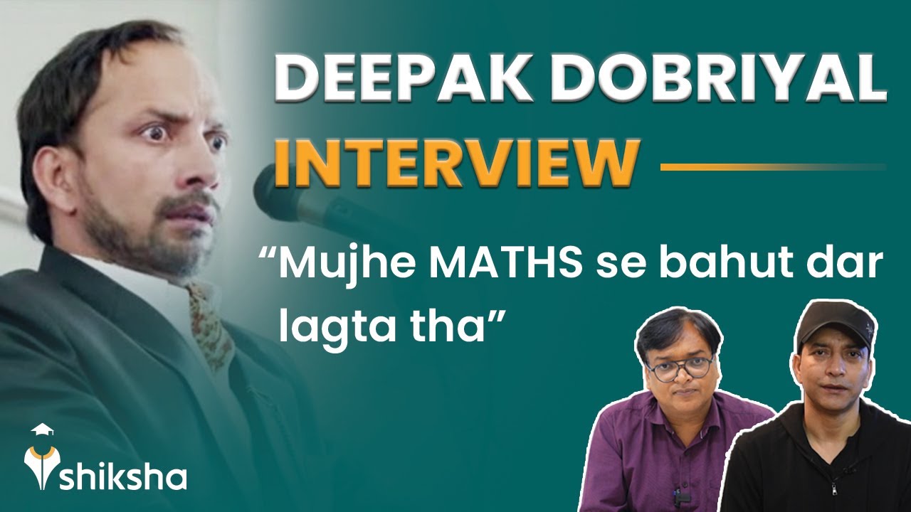 The Teacher who changed my life | Deepak Dobriyal (Pappi Ji) Interview ...