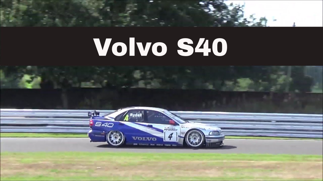 Volvo S40 Super Touring Car Sound On Track - Ex Rydell & Morbidelli ...