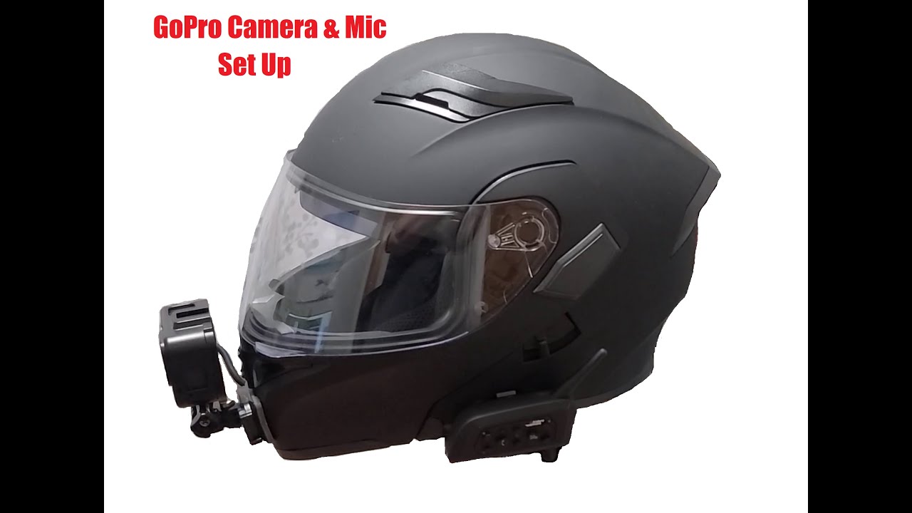 Go Pro 8, Go Pro 9, Go Pro 10, Go Pro 11 Modular helmet setup - YouTube