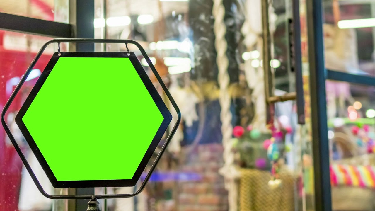 Greenscreen [billboard] shop front_-_vfx footage - YouTube