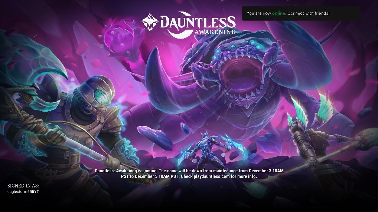 New dauntless update on the way - YouTube