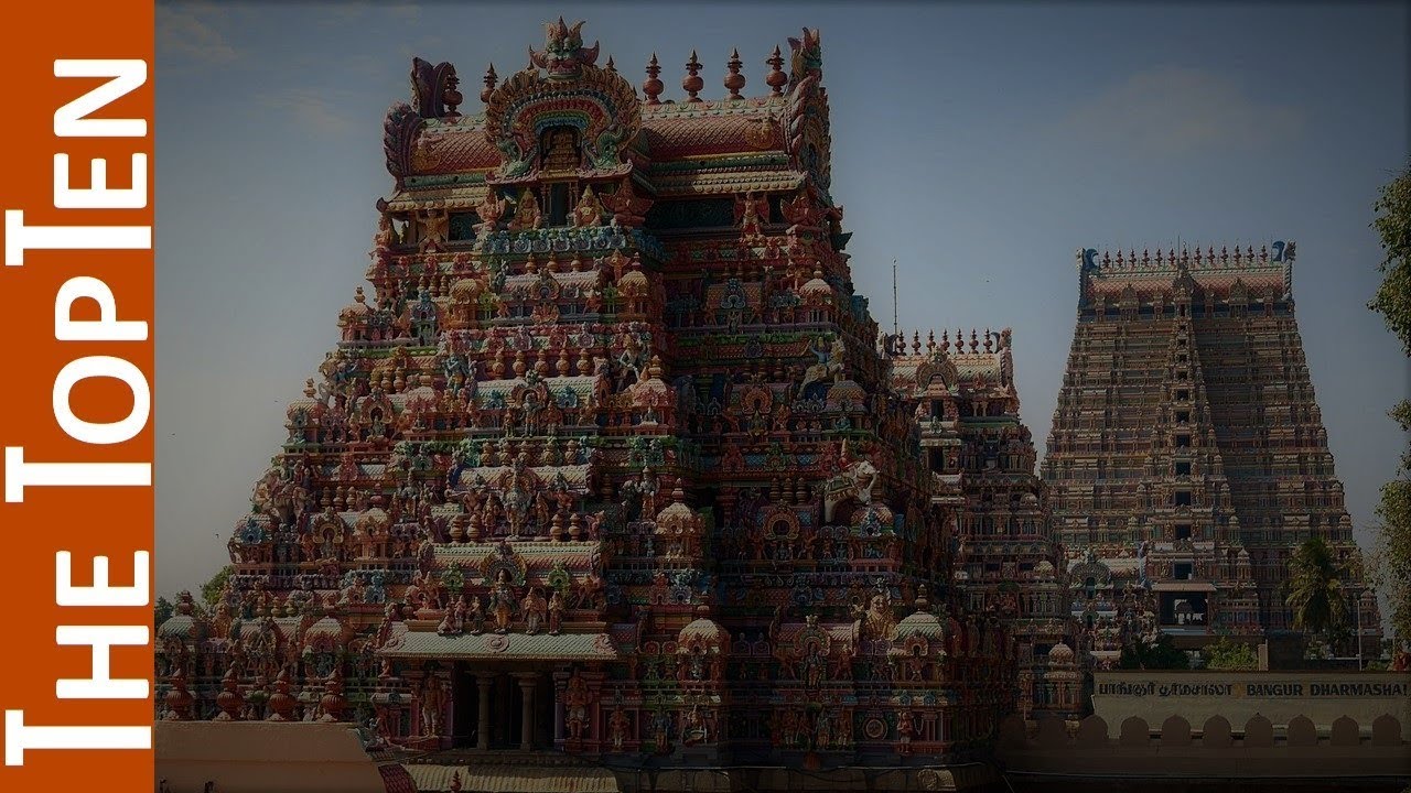 The Top Ten Tallest Gopurams of Temples in India - YouTube