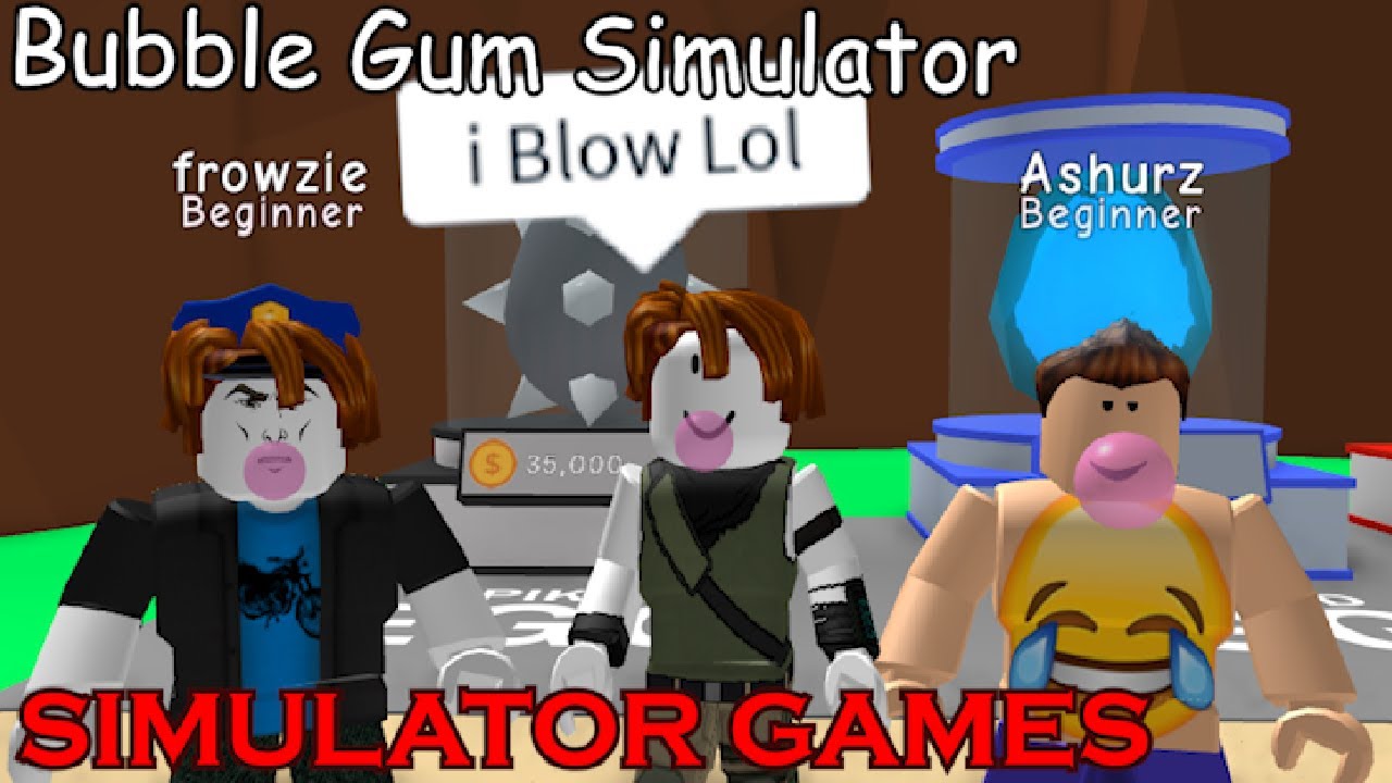Bacon Hair Plays ROBLOX Simulator Games - YouTube