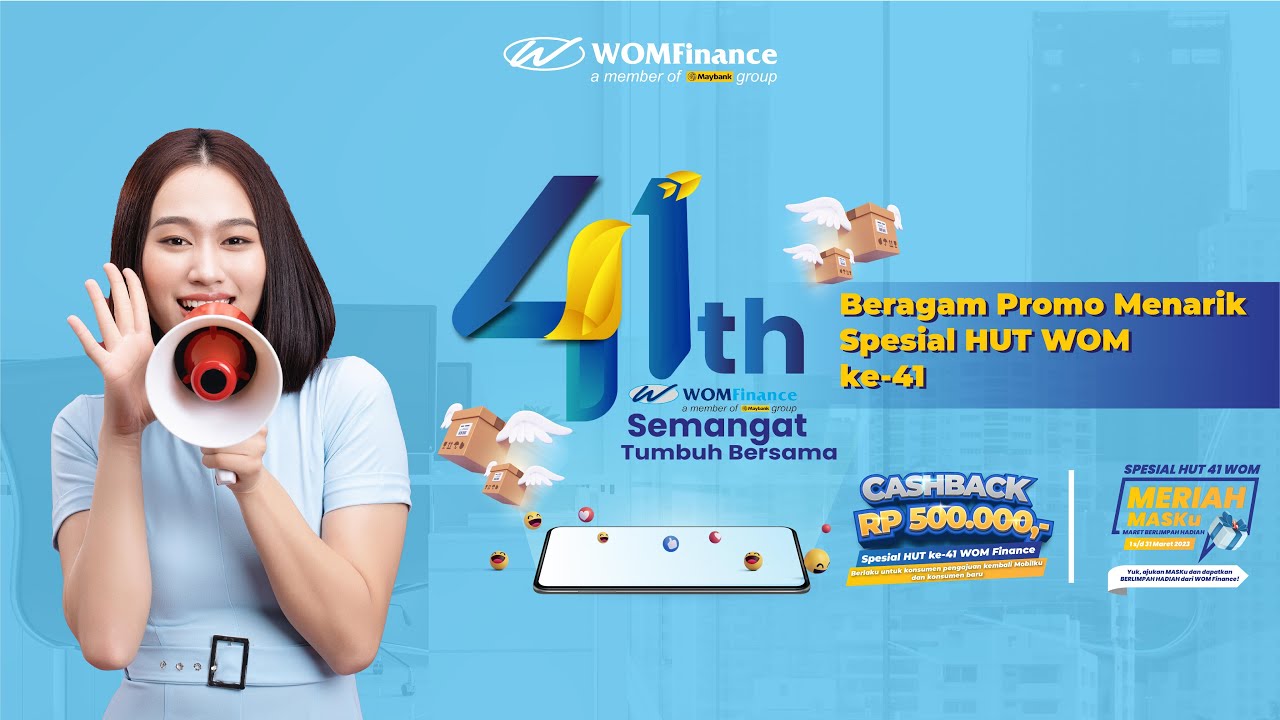 PROMO HUT 41 WOM FINANCE - YouTube