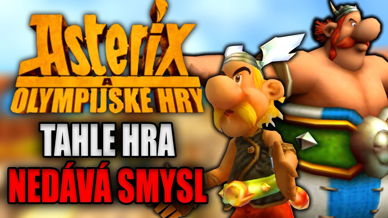 ASTERIX a OLYMPIJSKÉ HRY ovšem tahle hra nedává smysl - YouTube