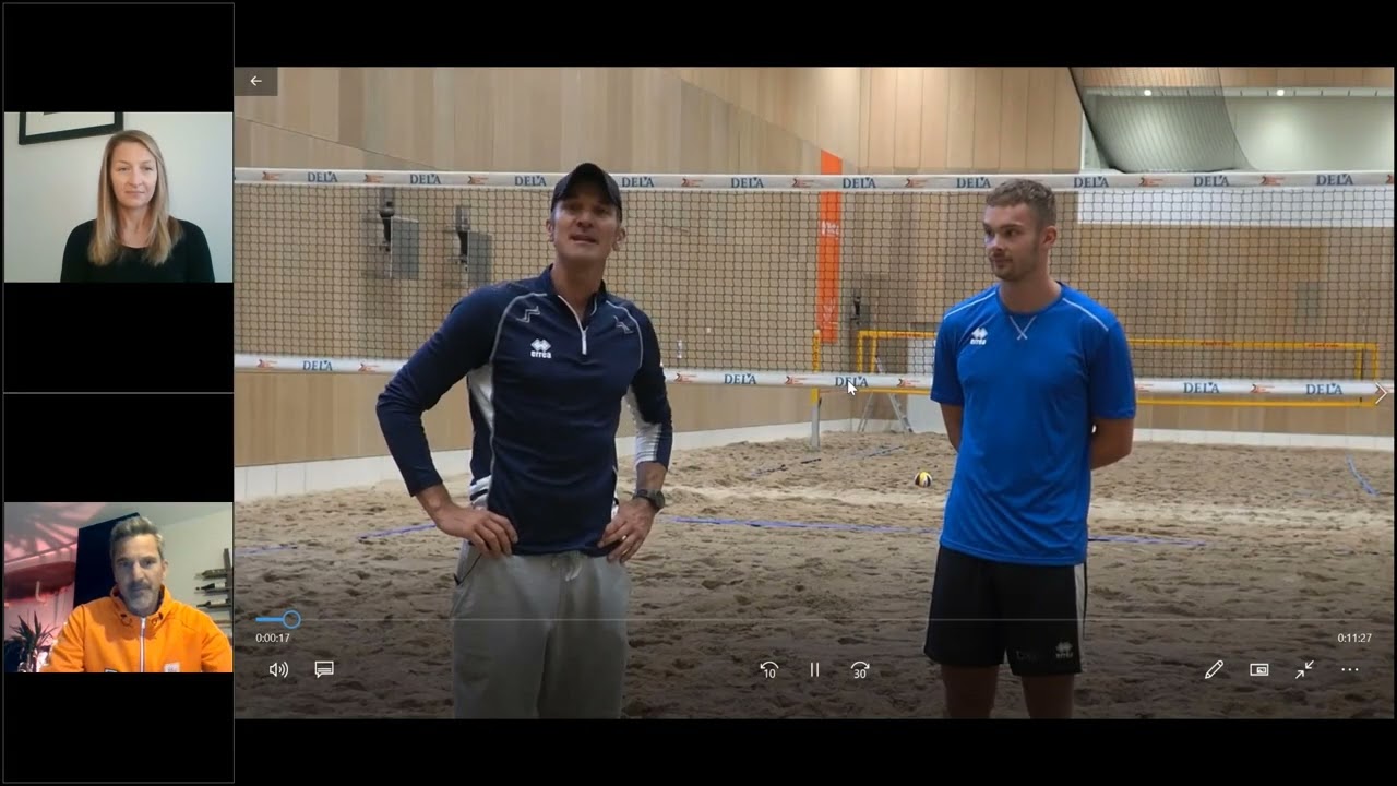 Beach volleyball Defensive Tactics - YouTube