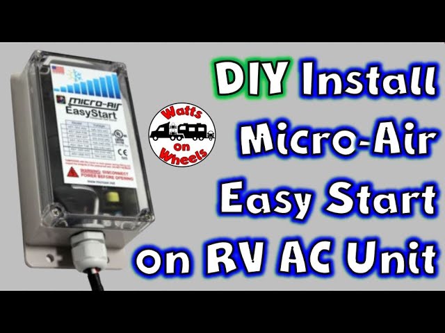 Installing The Micro-Air EasyStart Soft Starter On The, 52% OFF